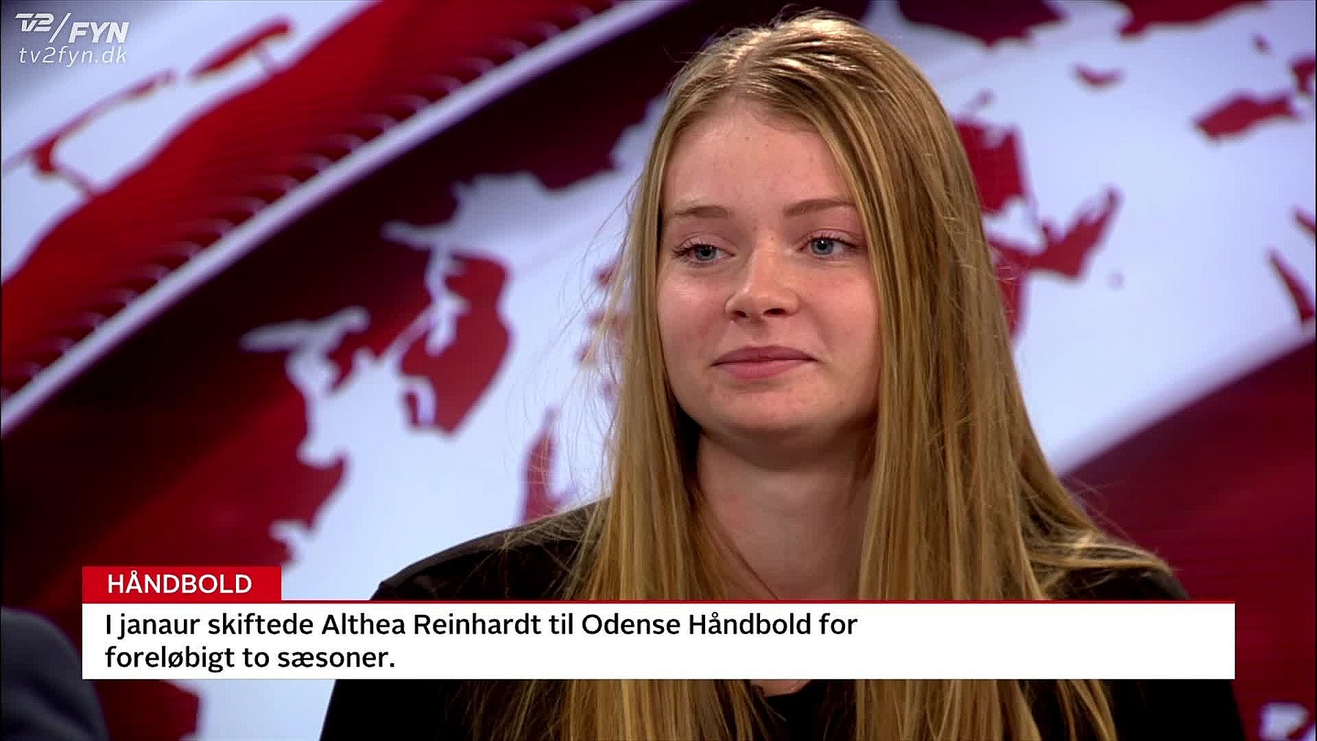 Althea Reinhardt udtaget til landsholdet - Ugens gæster | TV 2 Fyn