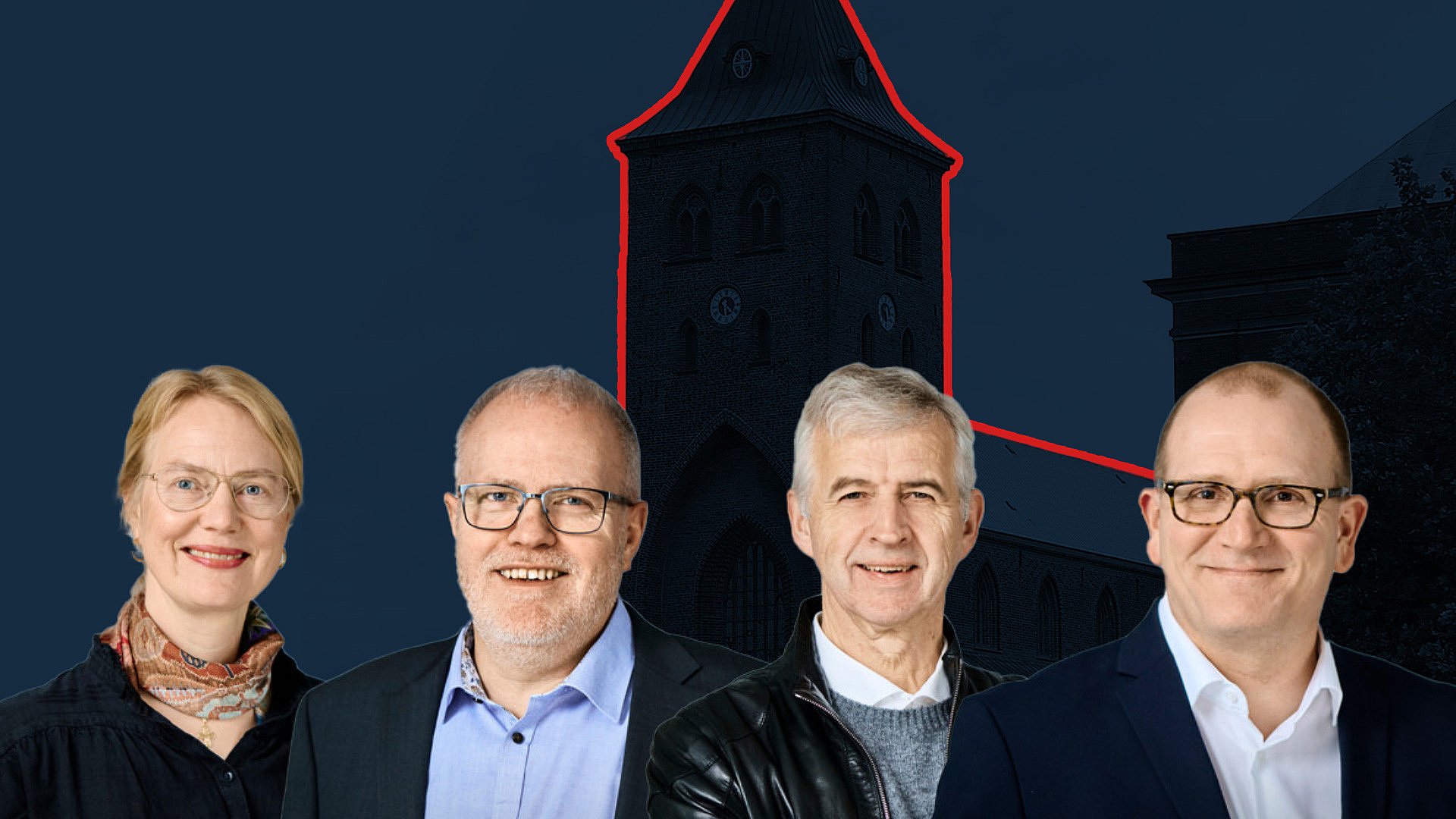 Kamp om at blive ny biskop: Fire præster vil være i spidsen for Fyn | TV 2 Fyn